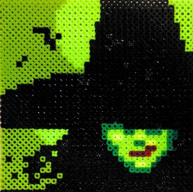 Wicked Perler Bead Portrait – Handmade Wall Decor - Etsy