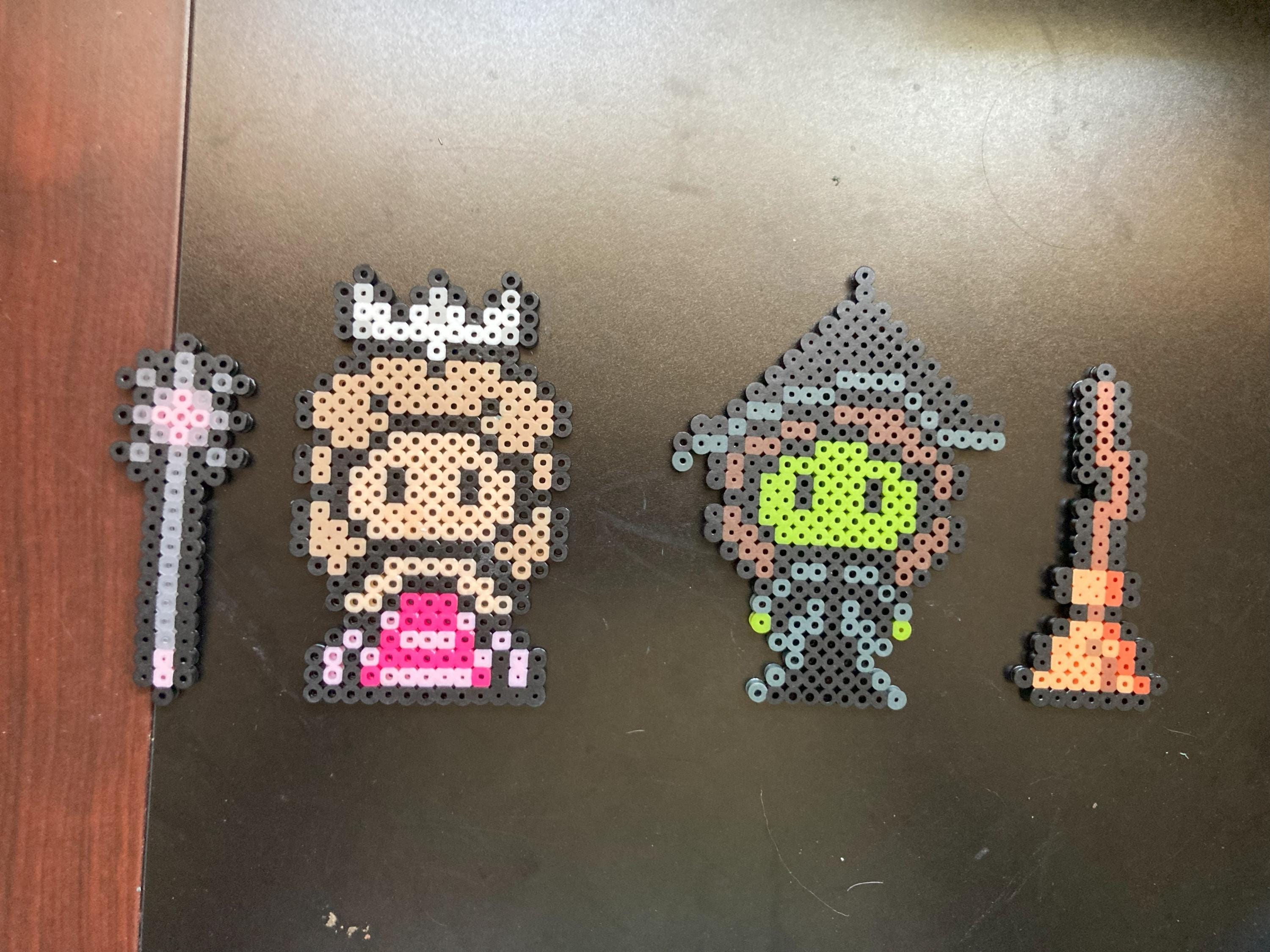 Wicked Perler Bead Sprites Witches Glinda and Elphaba - Etsy