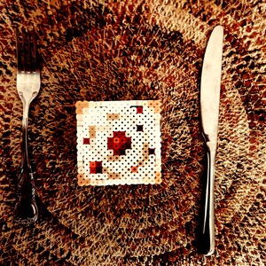 Minecraft Perler Bead Cake - Gaming Pixel Art Decor - Etsy