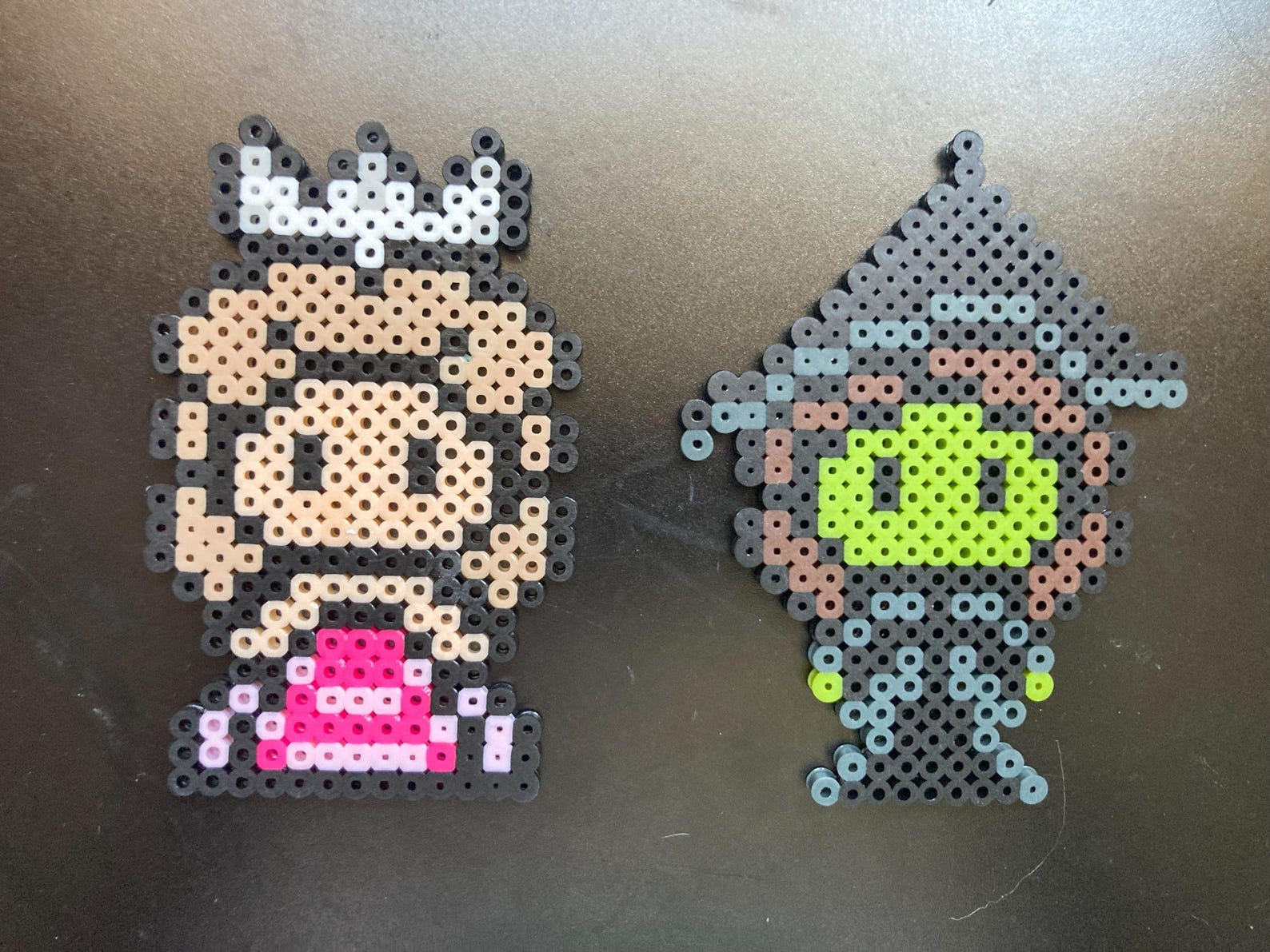 Wicked Perler Bead Sprites Witches Glinda and Elphaba - Etsy