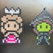 Wicked Perler Bead Sprites Witches Glinda and Elphaba - Etsy