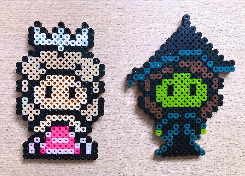 Wicked Perler Bead Sprites - Pixel Wall Decor - Etsy