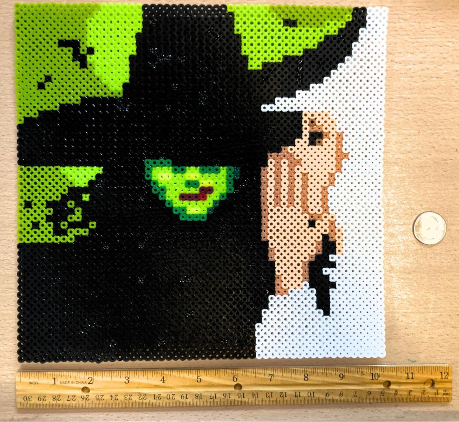 Wicked Perler Bead Portrait – Handmade Wall Decor - Etsy