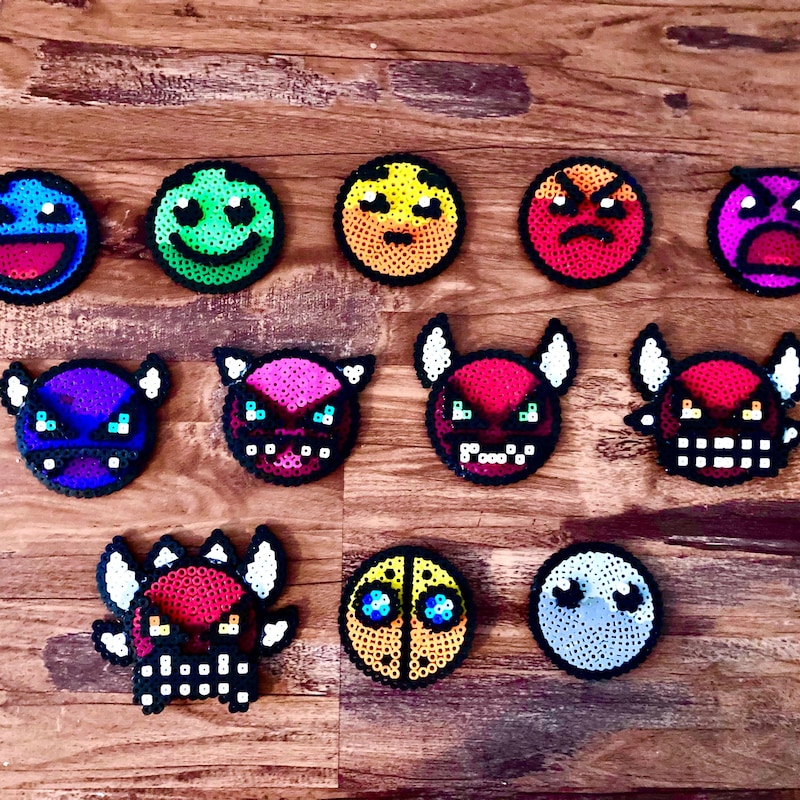 Geometry Dash Decor - Etsy