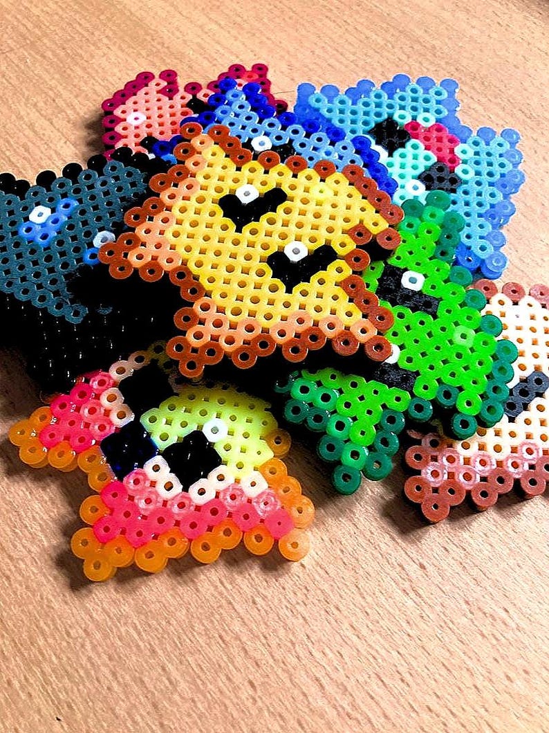 Rosalina and Lumas - Super Mario Galaxy Perler Bead Wall Decor - Etsy
