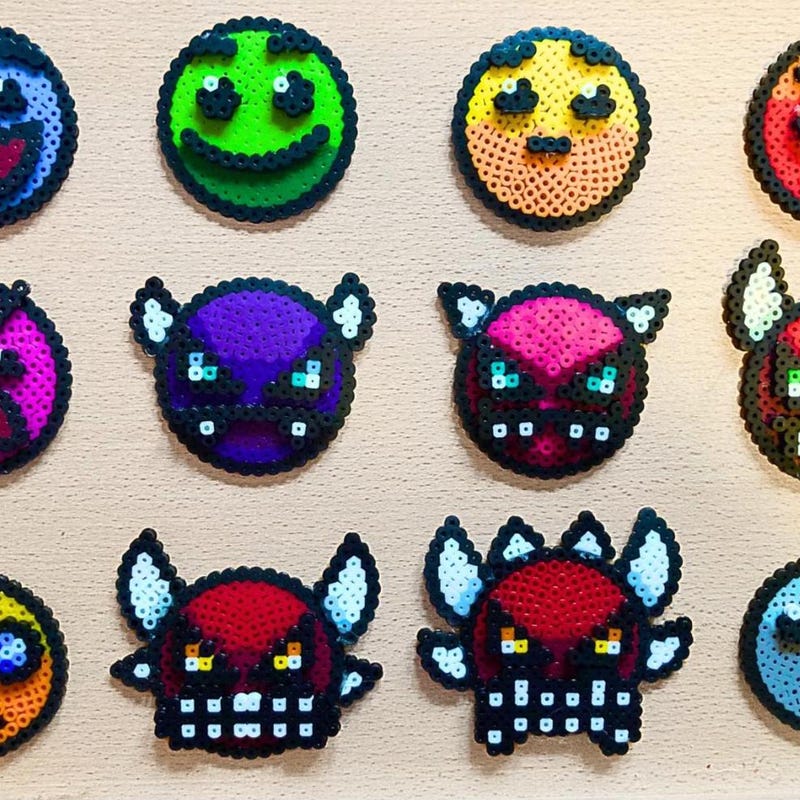 Geometry Dash Decor - Etsy