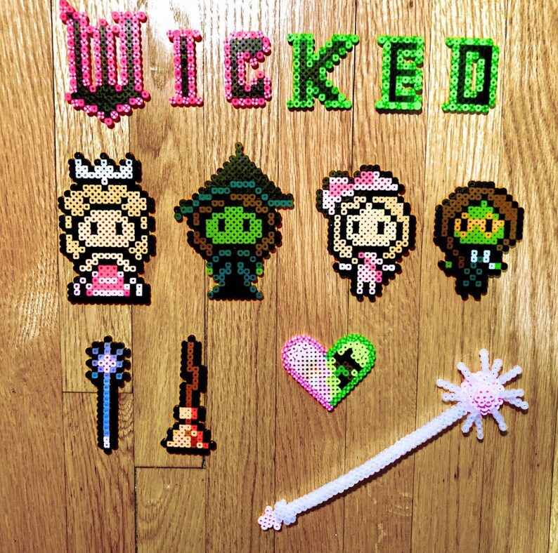 Wicked Perler Bead Pack - Pixel Art Sprites - Etsy Canada