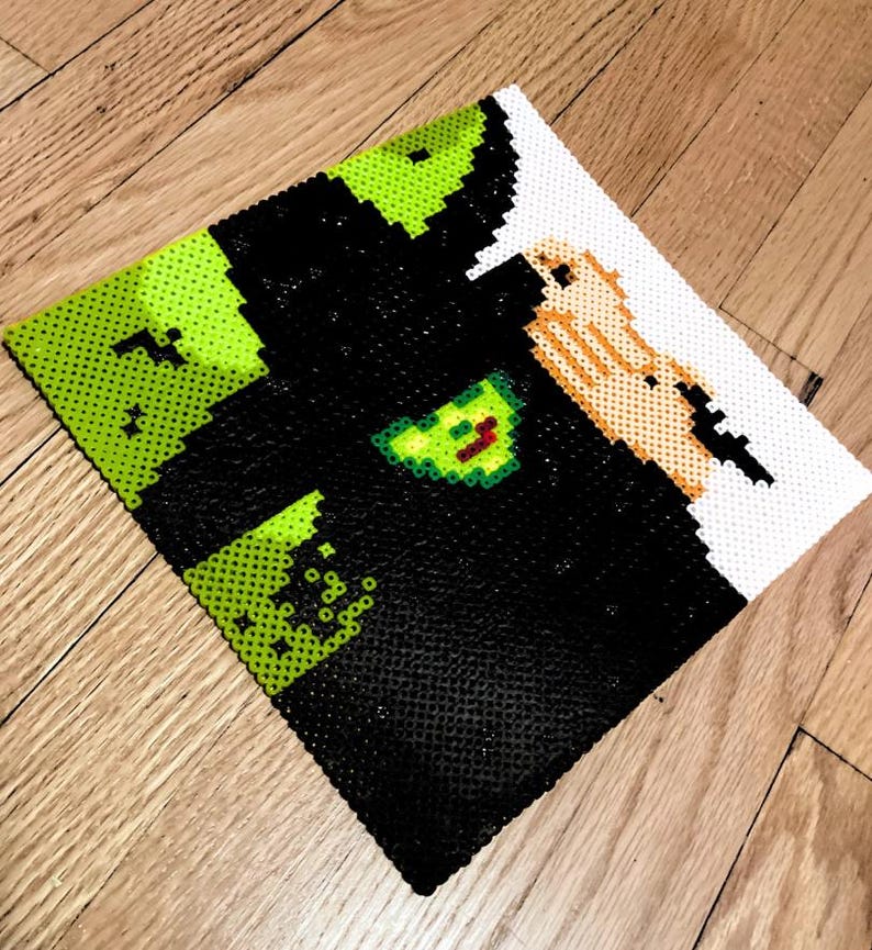 Wicked Perler Bead Portrait – Handmade Wall Decor - Etsy