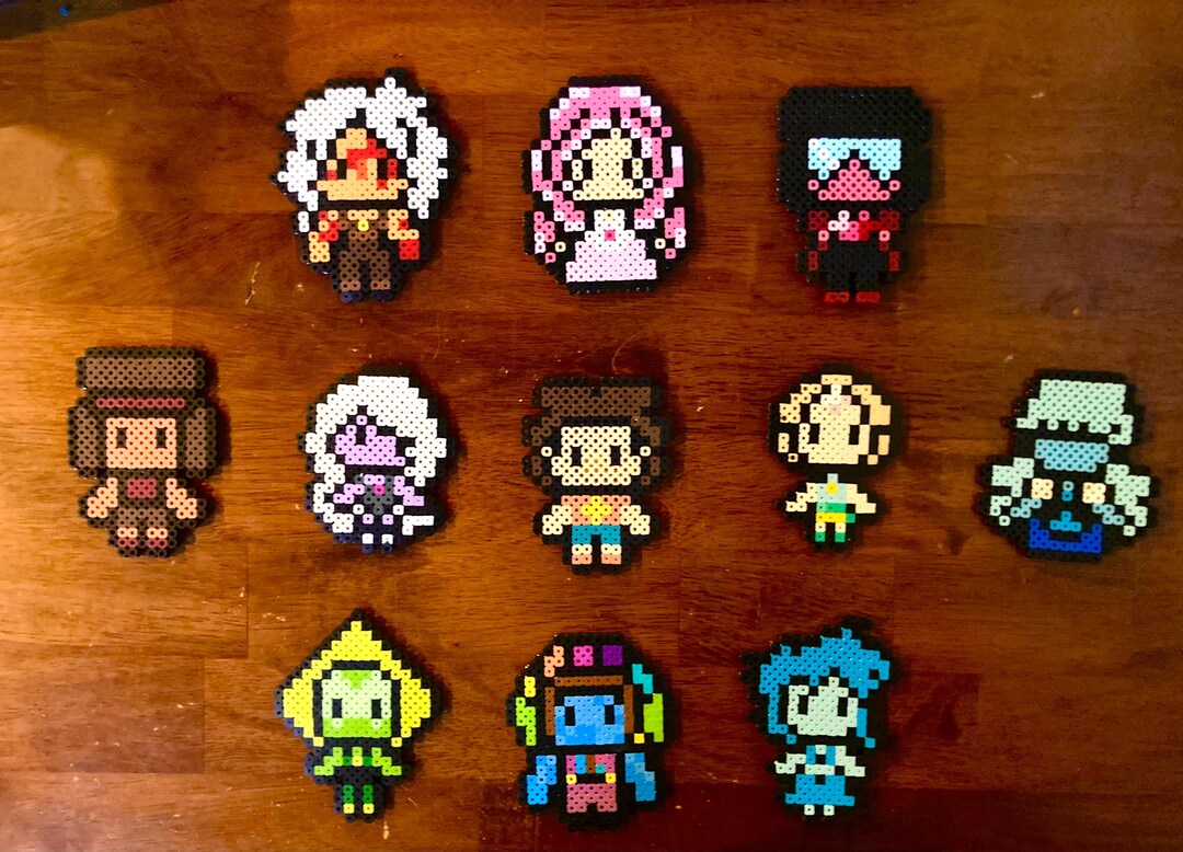 Steven Universe Perler Bead Sprites - Pixel Wall Art - Etsy Australia