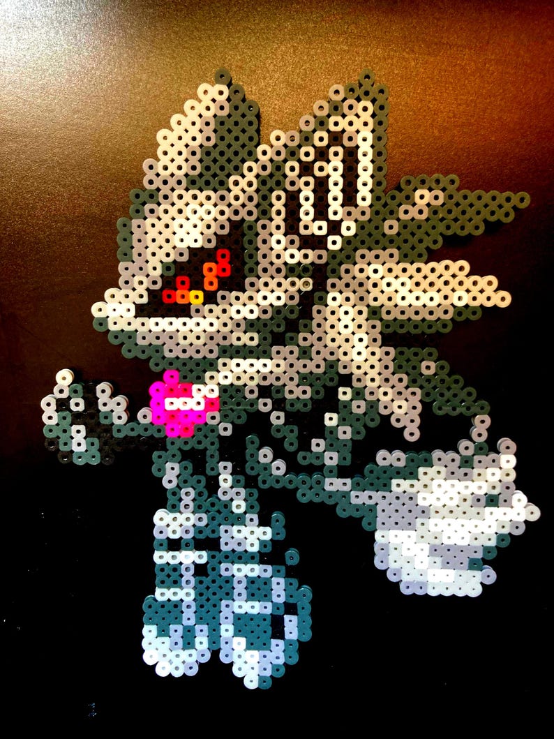 Infinite the Jackal - Sonic the Hedgehog Perler Bead Sprite - Etsy