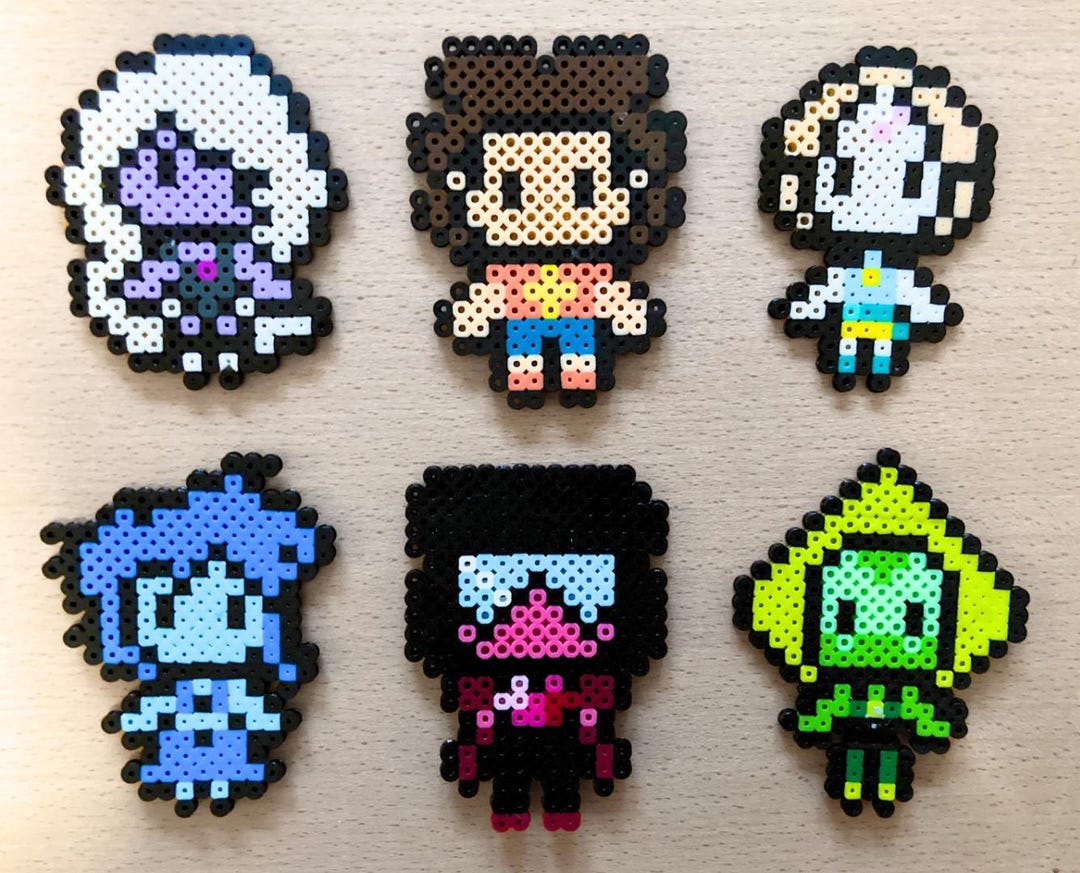 Steven Universe - Perler Bead Character Sprites (set of 15) - Etsy Canada