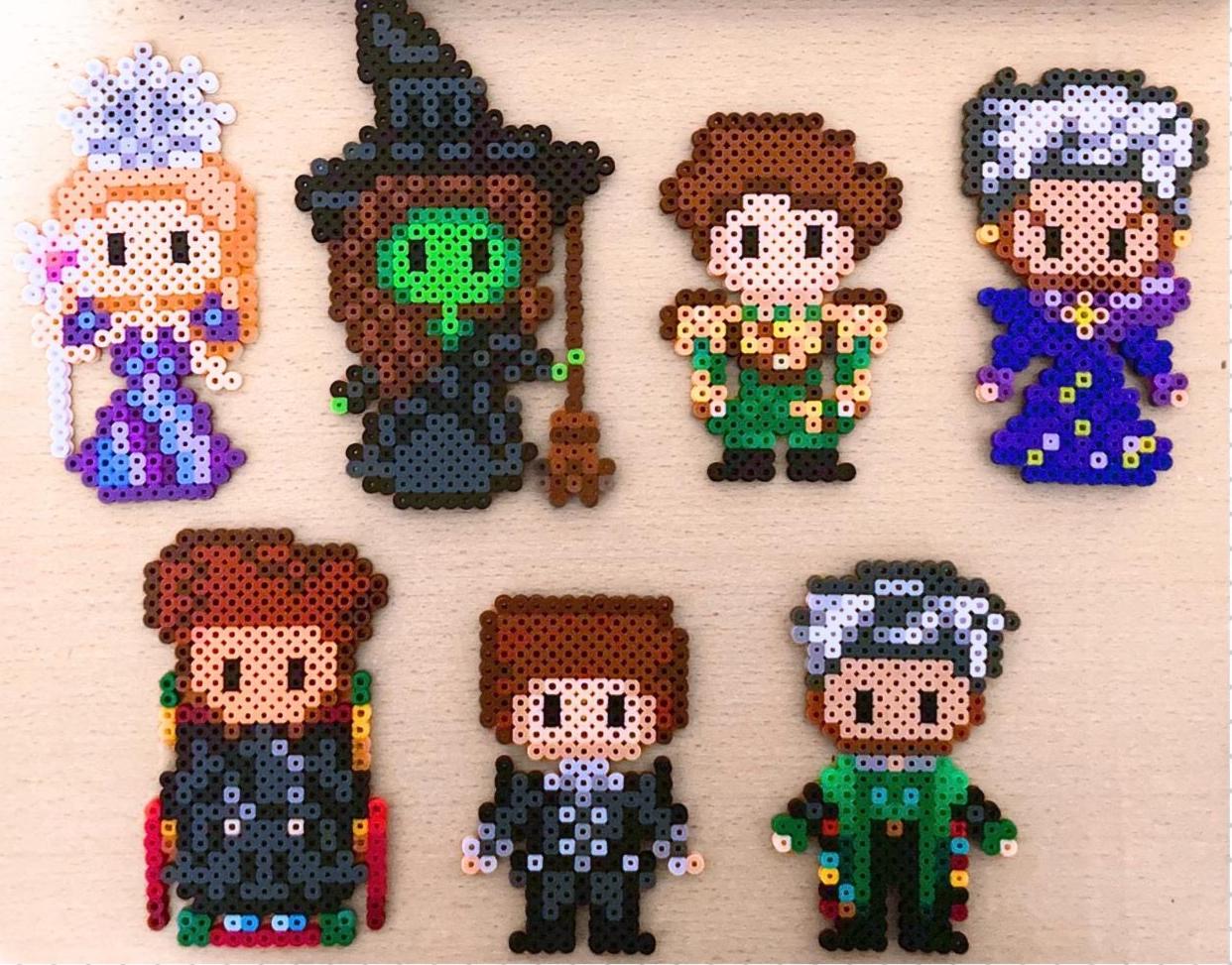 Wicked: for Good Perler Bead Sprites - Pixel Art Wall Decor - Etsy UK