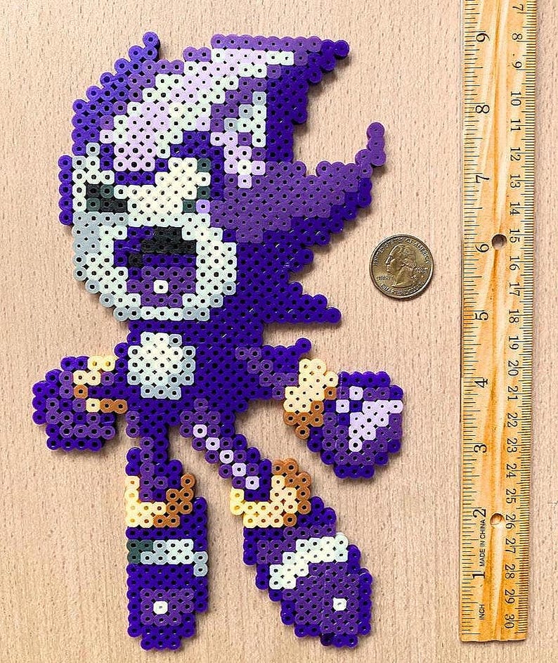 Darkspine, Werehog, and Excalibur Sonic - Sonic the Hedgehog Perler ...