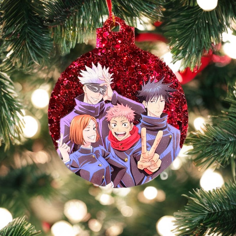 Jujutsu Kaisen Christmas Ornament - Etsy