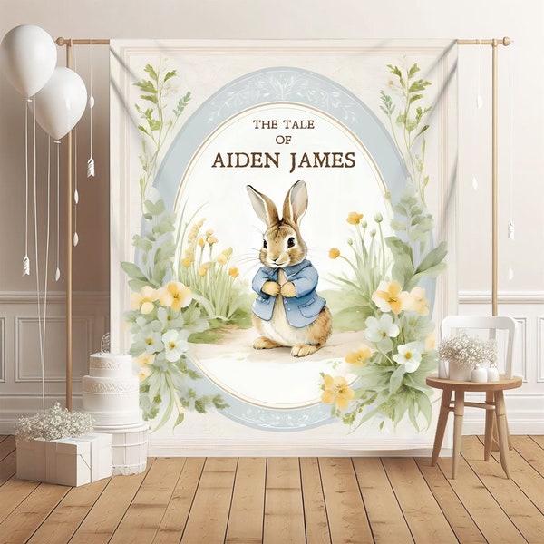 Peter Rabbit Backdrop - Etsy