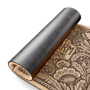 Custom William Morris-inspired Grace & Charm Coir Door Mat, Bold ...