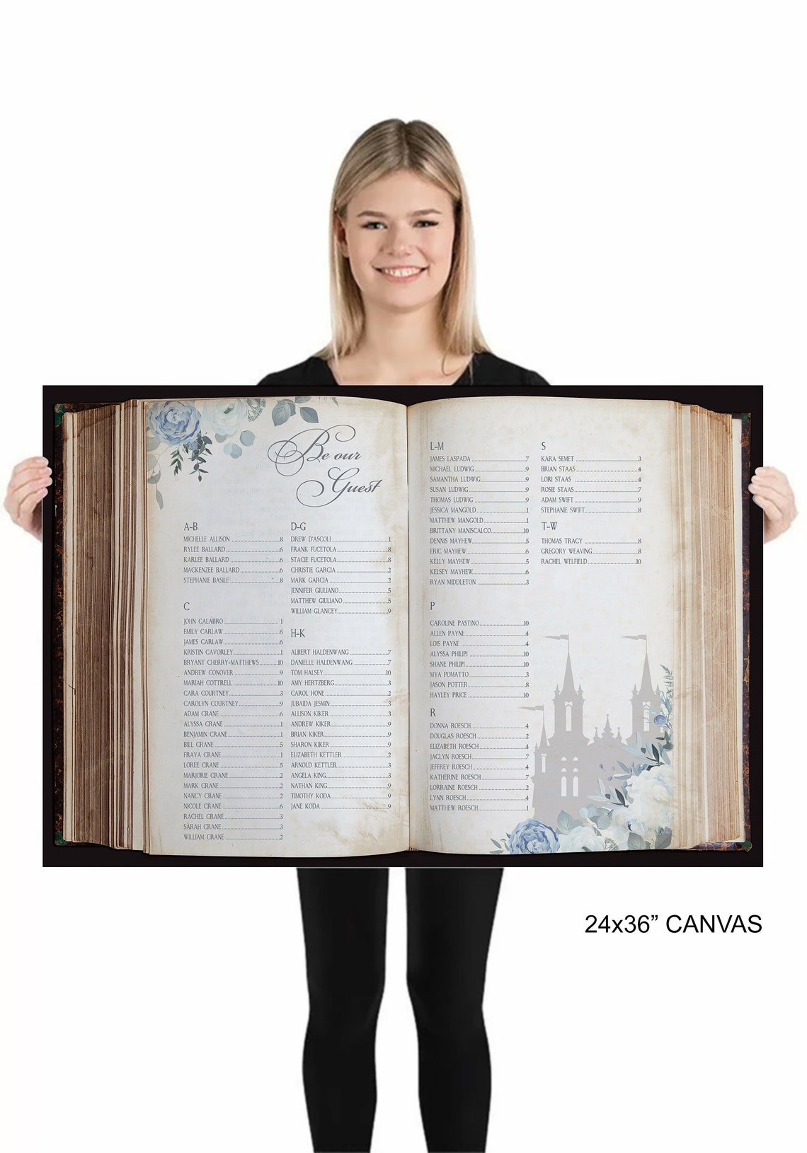 Castle Seating Chart Fairytale Book Wedding Cinderella - Etsy