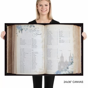 Castle Seating Chart Fairytale Book Wedding Decor - Etsy