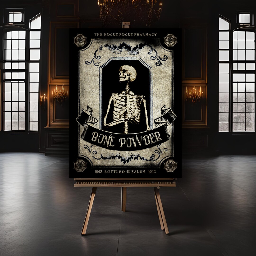 Halloween Skeleton Art, Apothecary, Skeleton Bones, Haunted House ...