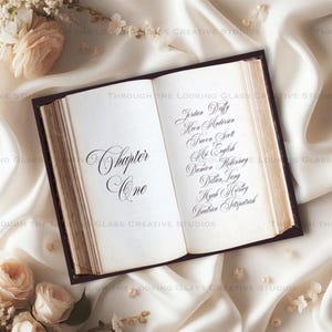 Storybook Seating Chart Art Prints, Individual 8x10" Table Card for ...