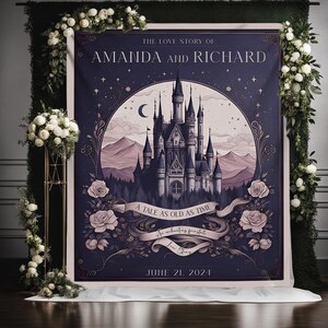 Fairytale Castle Backdrop in a Dark and Moody Book Cover Design, for ...