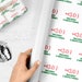 ASCII Art Christmas Gift Wrap, 8 Bit Gamer Wrapping Paper, Gift Wrap ...