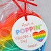 Pop It Valentine Tags Kids School Valentines Day Pop It Tags - Etsy