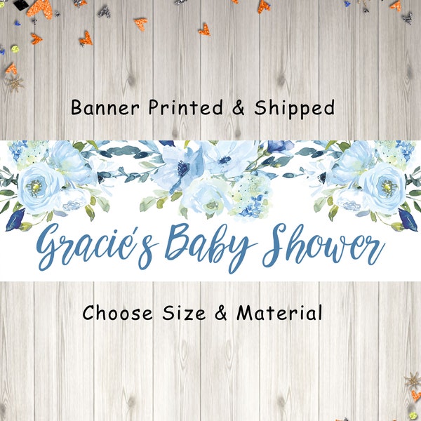 Boy Baby Shower Banner - Etsy
