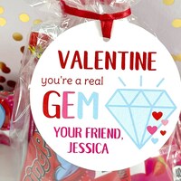 Printable Ring Pop Gem, Printable Valentine Card, Ring Pop Valentine ...