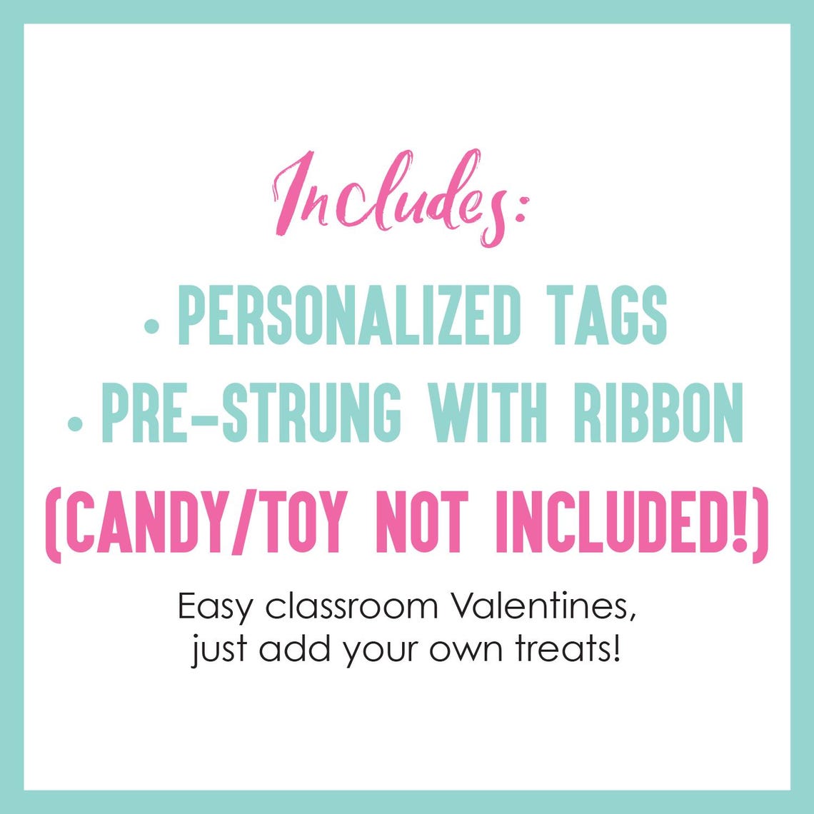 Pop It Valentine Tags, Kids School Valentines Day Pop It Tags ...