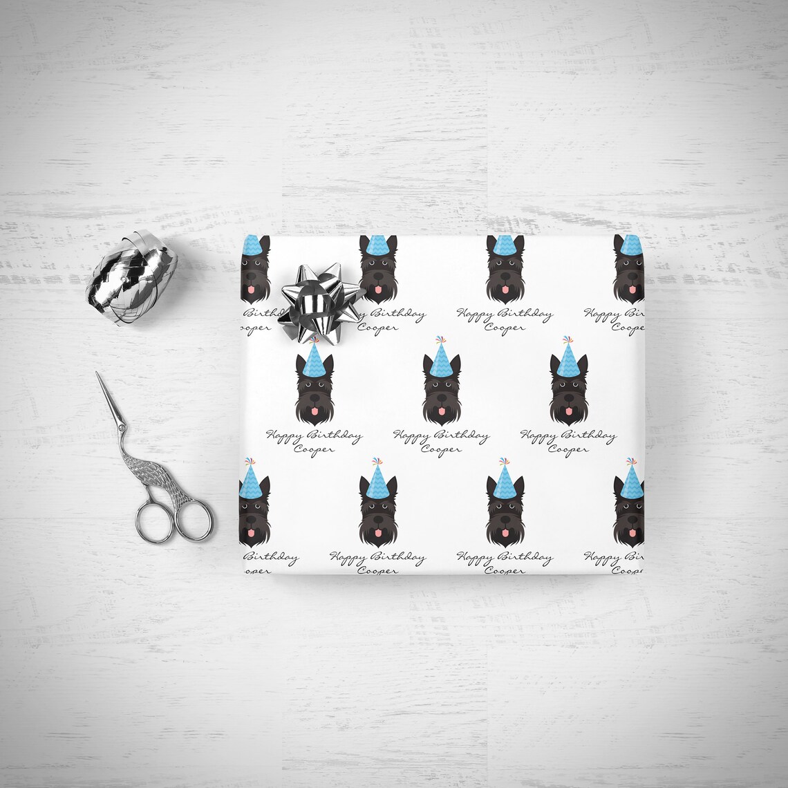 Dog Birthday Gift Wrap Happy Birthday Pet Dog Gifts - Etsy