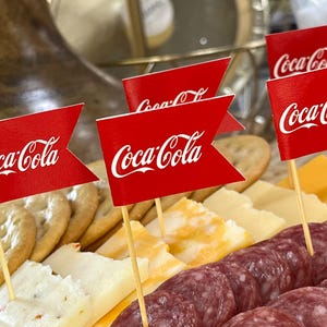 Business Logo Cupcake Flags Toothpick Flags Personalized Corporate Logo ...