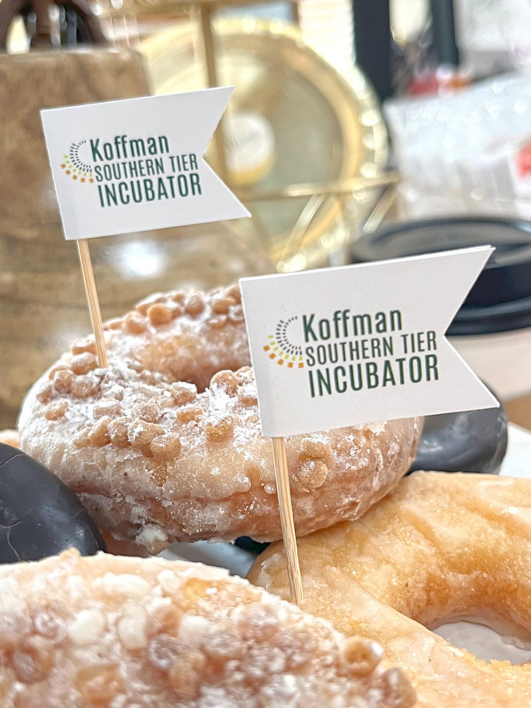 Business Logo Cupcake Flags Toothpick Flags Personalized Corporate Logo ...