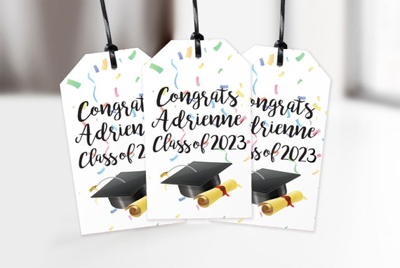 Etiquetas Para Regalos De Graduacion