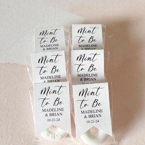 Wedding Mint Favors Bulk Mint to Be Wedding Mint Tags Personalized ...