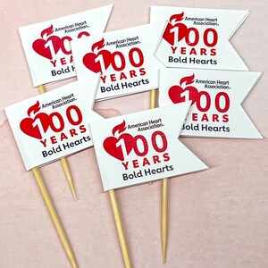 Company Logo Toothpick Flags Personalized Corporate Logo Food Flags ...