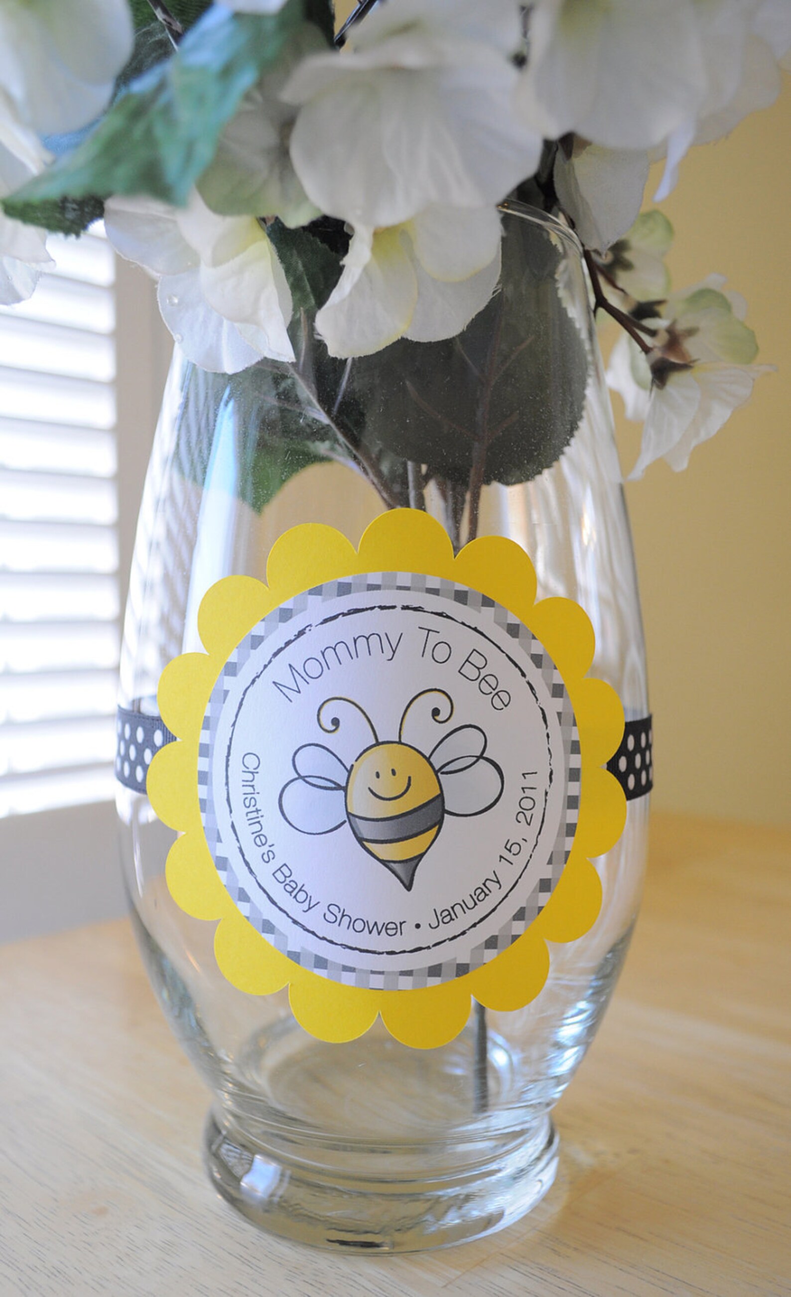Bee Baby Shower Favor Sticker Labels Mommy To Bee Baby | Etsy
