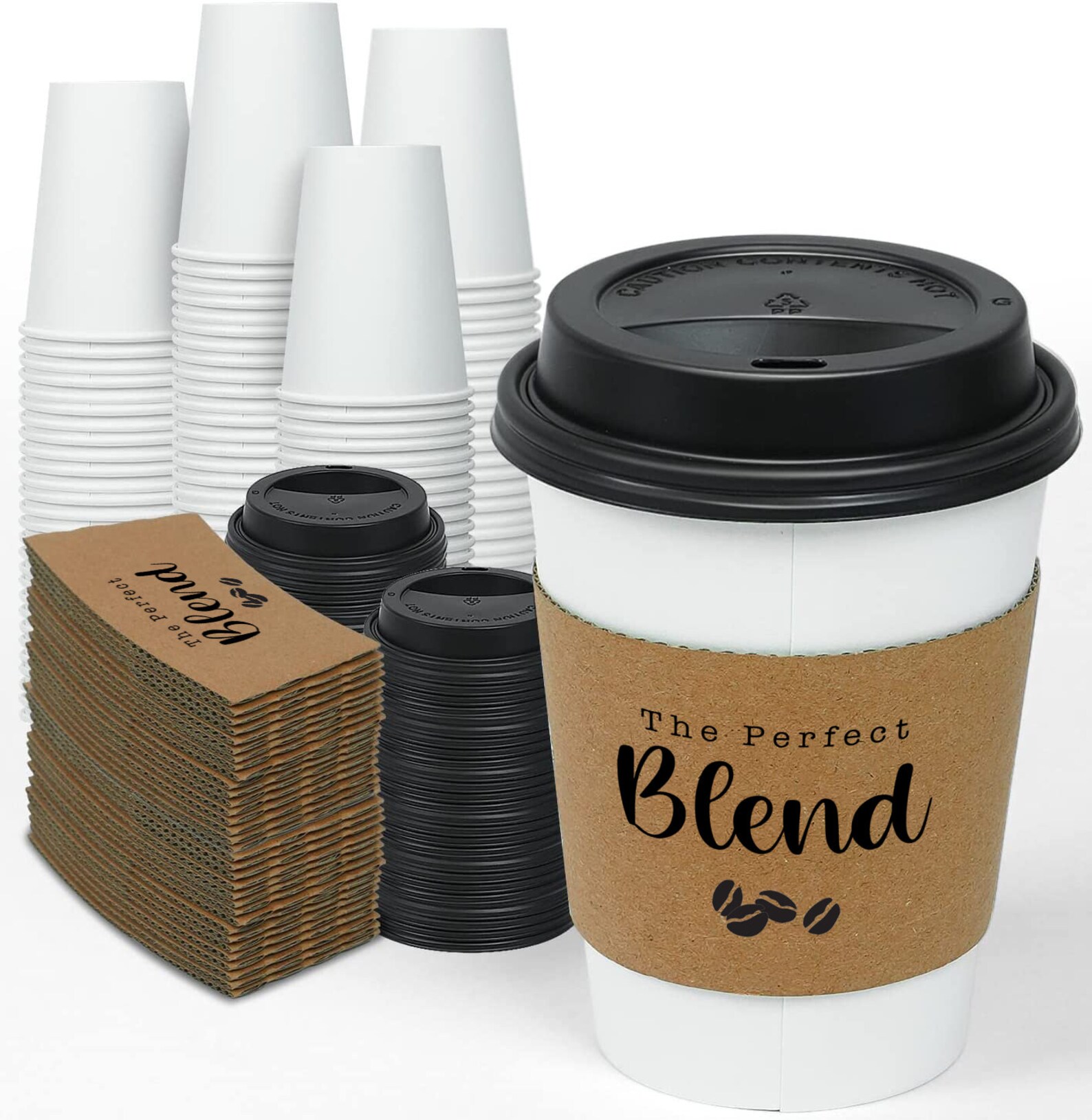 The Perfect Blend Personalized Names Coffee Cups Custom Wedding Coffee ...