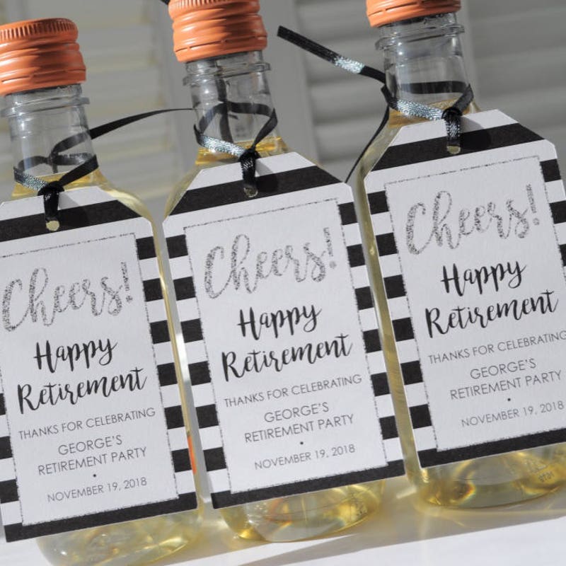 Retirement Tags - Etsy