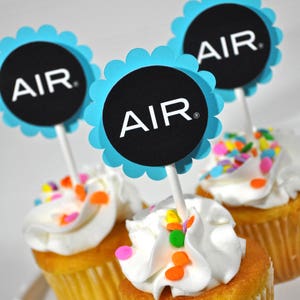 Corporate Logo Cupcake Toppers Business Logo Branded Cupcake Toppers ...