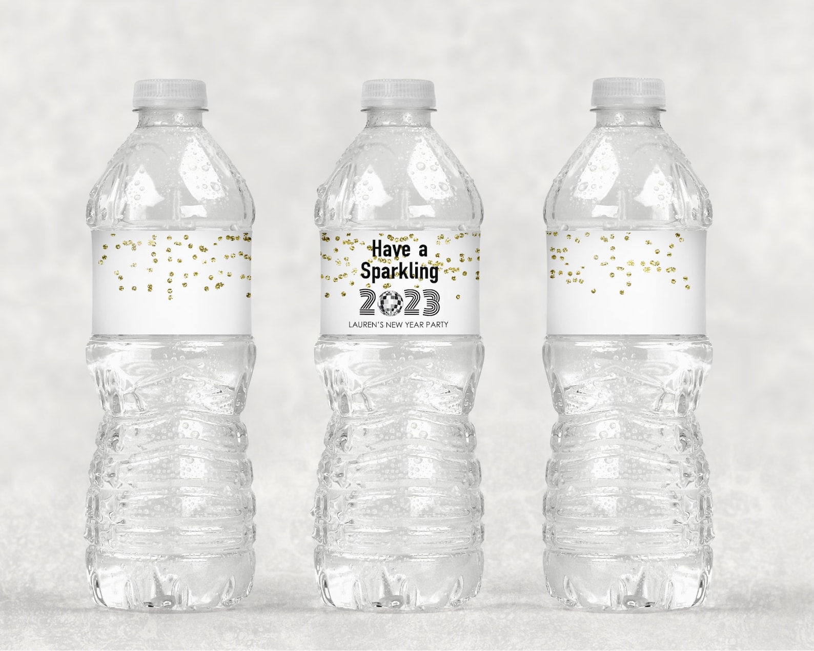 New Years Water Bottle Labels New Years Eve Water Bottle - Etsy