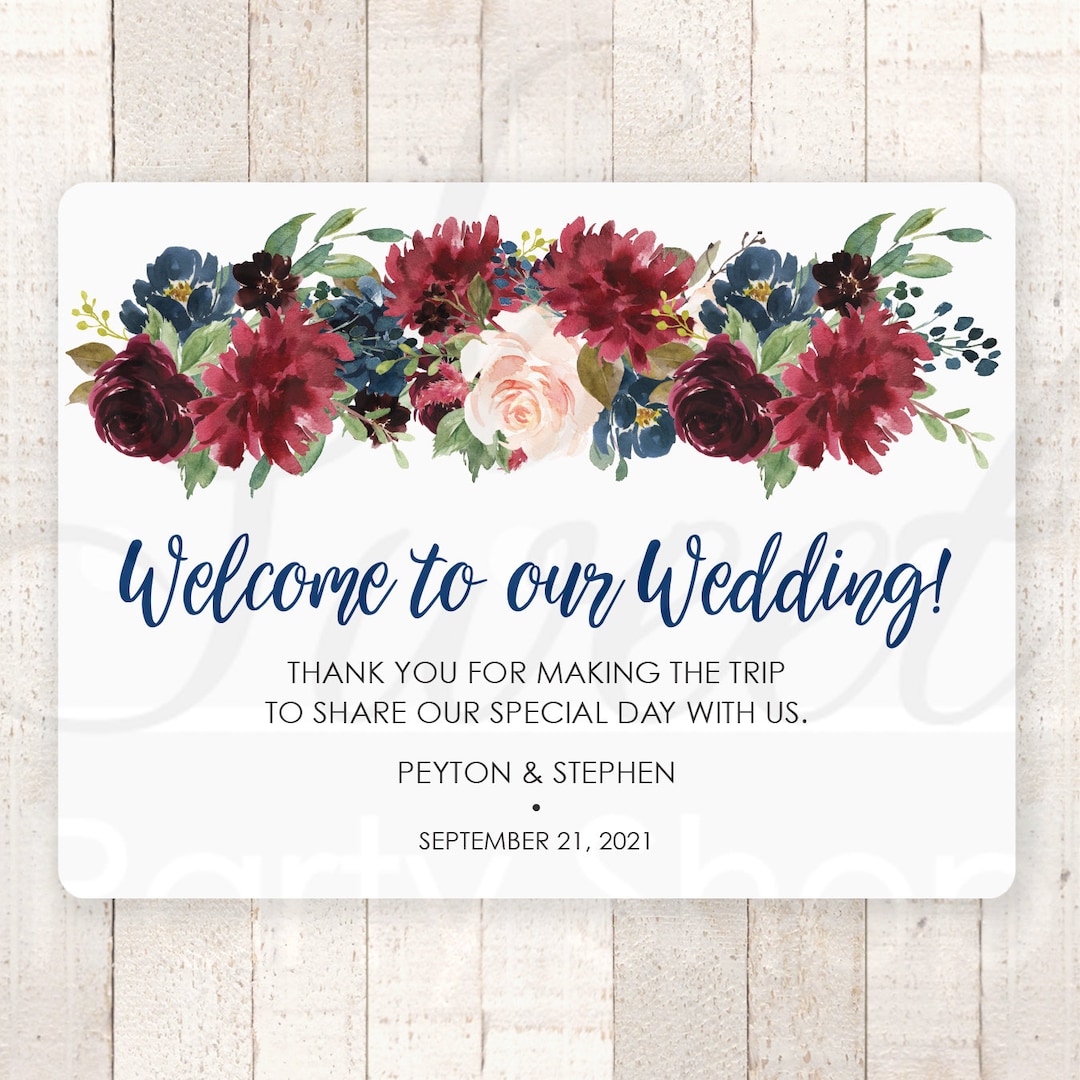 Wedding Hotel Guest Gable Box Stickers Wedding Out of Town Guest ...
