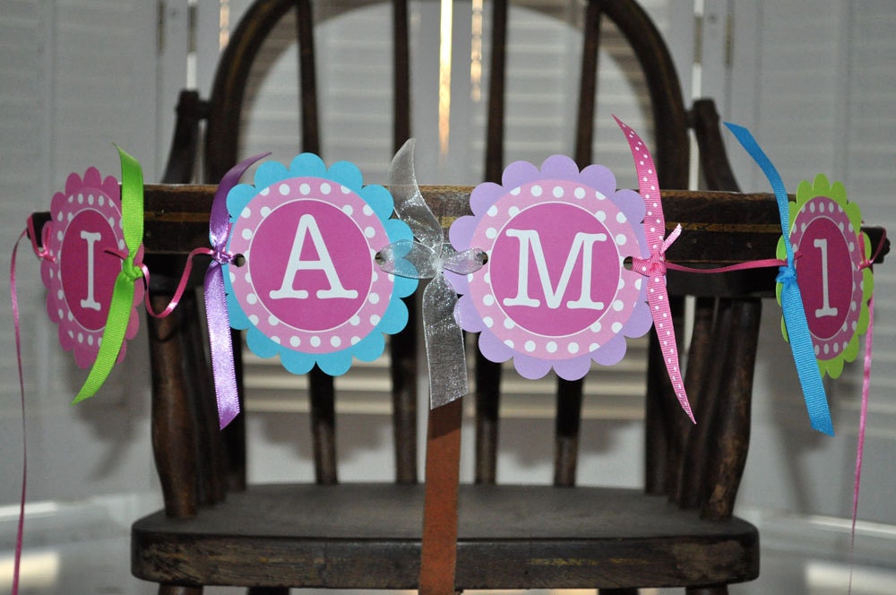 1st Birthday Favor Tags Thank You Tag Girls Birthday Party - Etsy