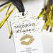 New Years 2024 Tags Midnight Kisses Party Favors, Kisses Treat Tags ...