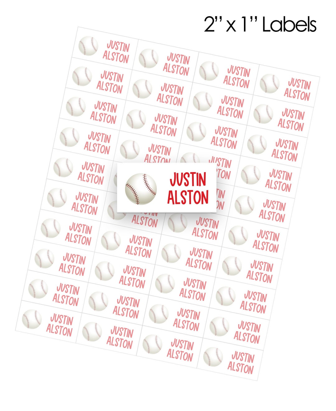 Kids Back to School Stickers School Supply Labels Personalized Book ...