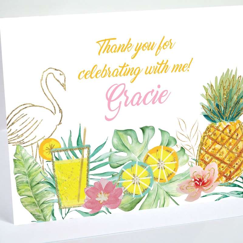 Pineapple Thank You - Etsy