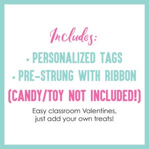 Slime Valentine Tags for Kids School Valentines Day Cards Classroom ...