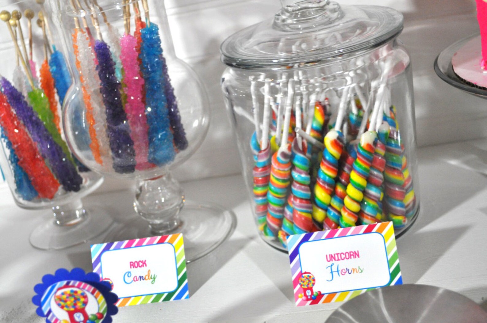 Candy Labels Food Tent Cards Buffet Labels Candy Sweet - Etsy