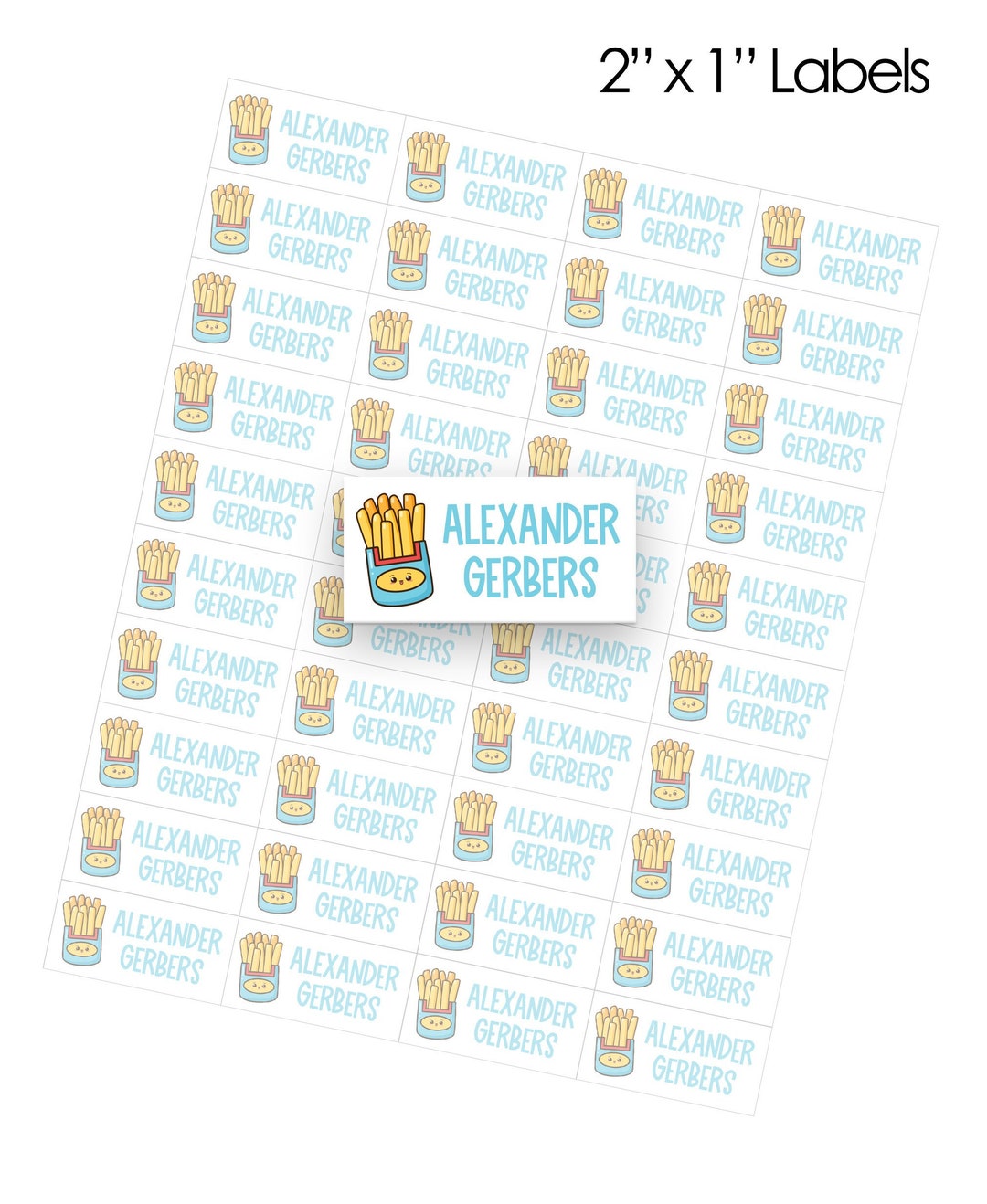 School Supply Labels Back to School Labels Personalized Book Labels ...