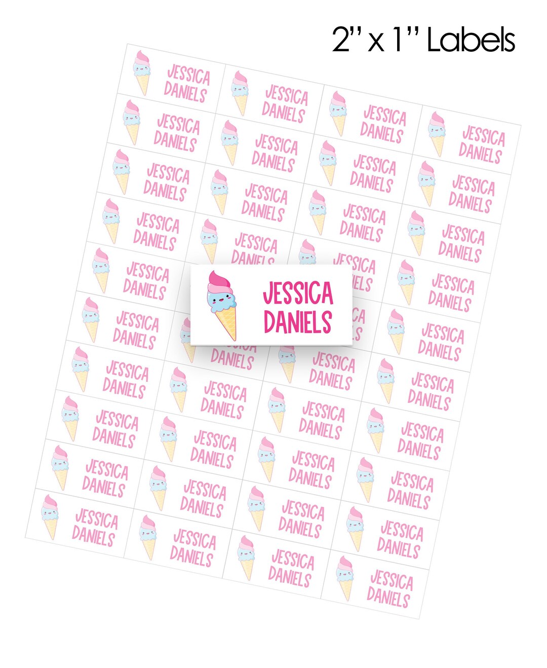 School Supply Labels Back to School Labels Personalized Book Labels ...